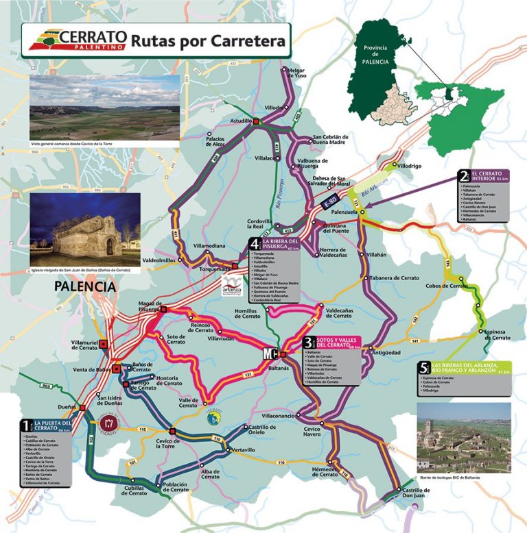 Cerrato, información turística